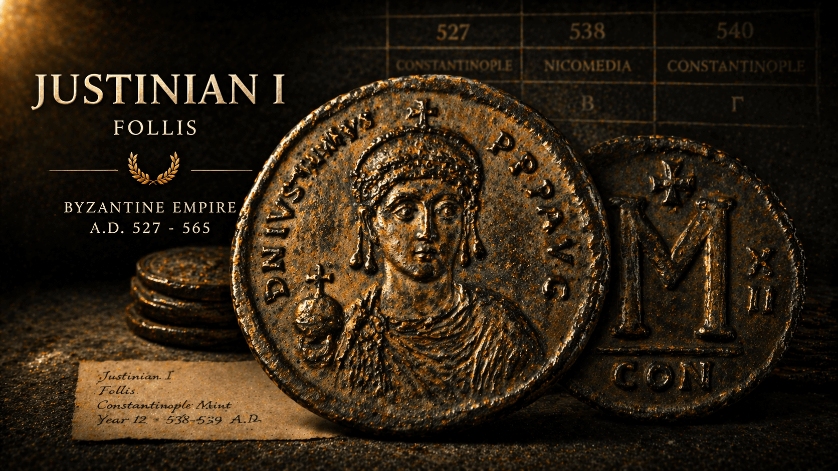 Collecting Time Itself: Building a Justinian Follis Set by Year and Mi ...