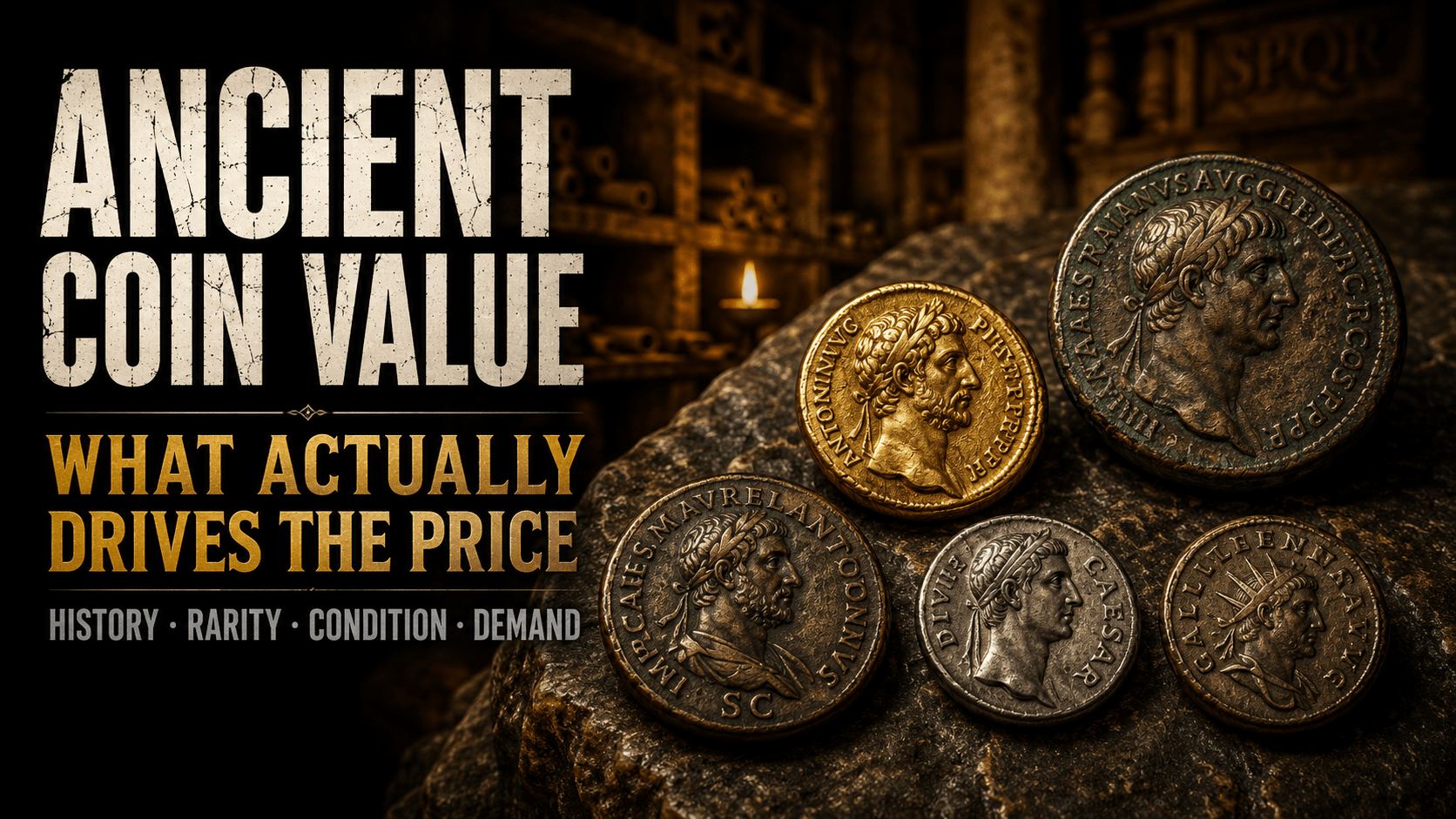 What Makes Ancient Coins Valuable? History, Rarity, Condition, Demand ...